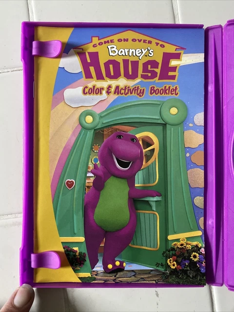BARNEY - COME on Over to Barneys House (DVD, 2000) Bonus 4 Game Cd Rom ...