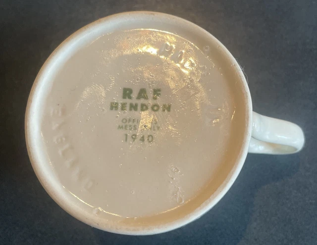WW2 RAF OFFICERS Mess Tea Cup 1940 Hendon Battle Of Britain £5.00 ...