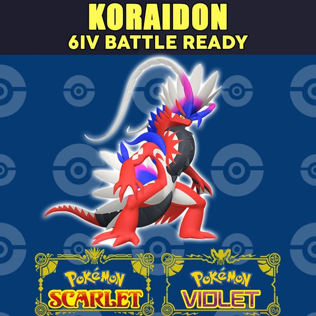 POKEMON SCARLET AND Violet Koraidon Battle Ready Fast Delivery EUR 2,82 ...
