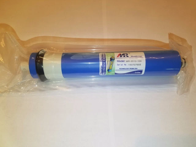 100 GPD MEMBRANE RO système d'eau à osmose inverse filtre Filmtec TFC-2012-100 EUR 718,07 ...
