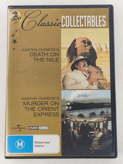 AGATHA CHRISTIE'S DEATH On The Nile/Murder On The Orient Express - DVD ...