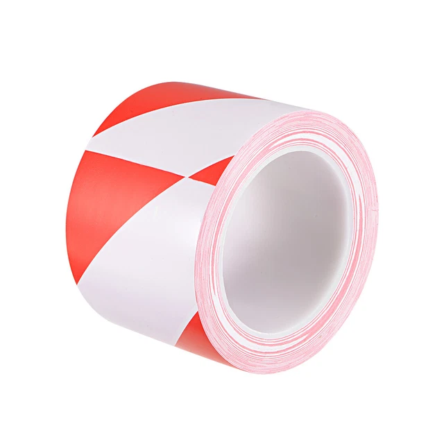 CAUTION WARNING STICKER Adhesive Tape PVC Marking 108 Ft x 3.15 Inch ...