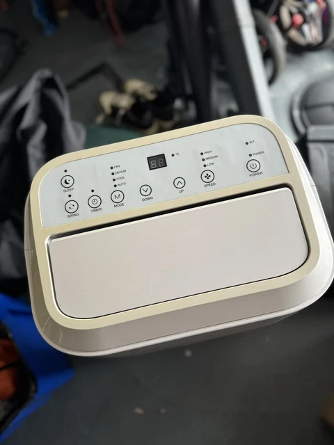 ELECTRIQ PORTABLE AIR Conditioner P12C 12,000 BTU White c/w Remote ...