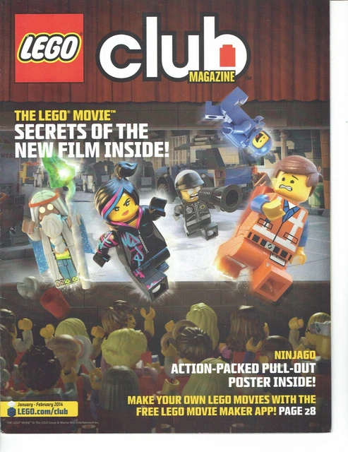 LEGO CLUB MAGAZINE Back Issue January / February 2014 $14.79 - PicClick