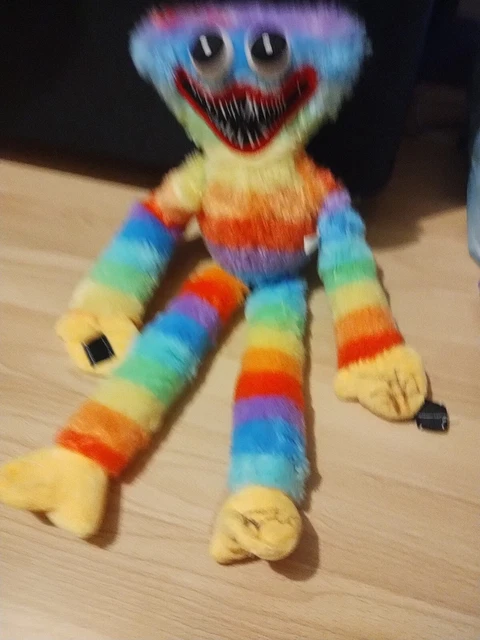 POPPY PLAYTIME HUGGY Wuggy Rainbow Soft Plush Toy Used £4.00 - PicClick UK