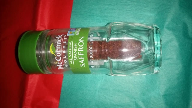 MCCORMICK GOURMET ALL Natural Spanish Saffron Health Benefits Skin ...