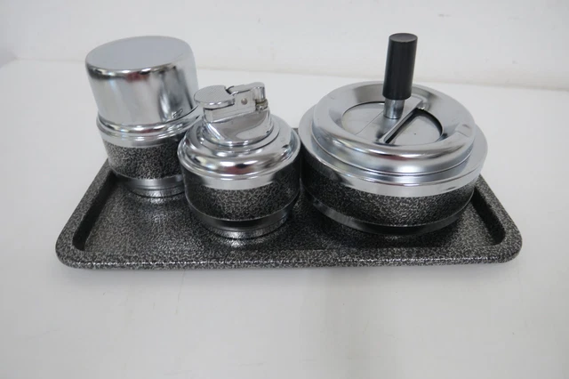 RAUCHERSET - ASCHENBECHER - Zigarettenspender - Feuerzeug EUR 5,00 ...