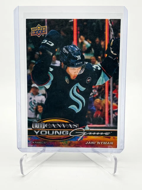 2025-26 UD SERIES 1 | Jani Nyman Young Guns CANVAS Rookie RC $10.99 ...