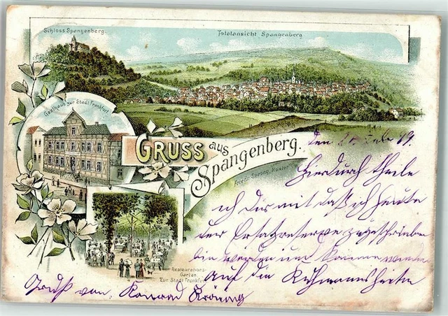 13510397 - 3509 Spangenberg Gasthaus zur Stadt Frankfurt ...