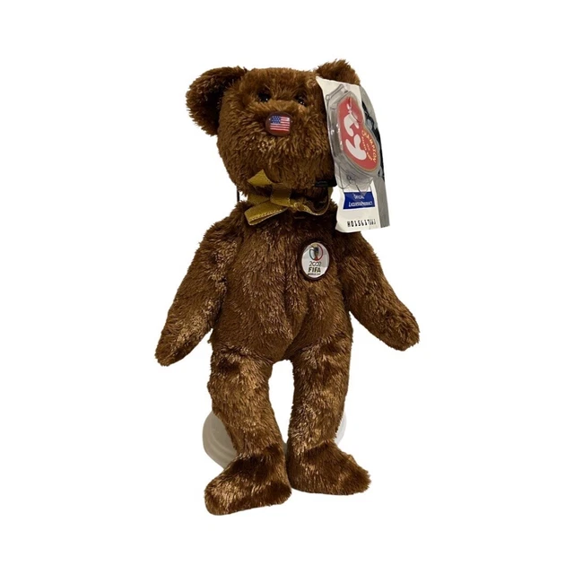 TY ENGLAND CHAMPION The Beanie Baby FIFA World Cup 2002 Official ...