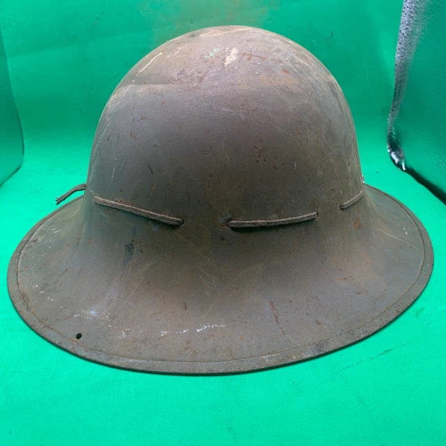 WW2 BRITISH HOME FRONT CIVIL DEFENCE MK2 HELMET - RESCUE PARTY Army ...