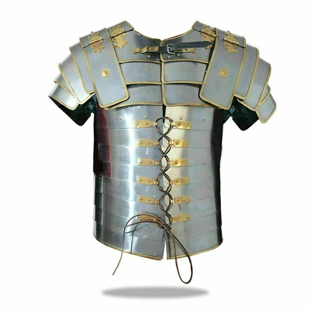 MEDIEVAL LORICA SEGMENTATA Armor Roman Soldier Military Armor Plate ...