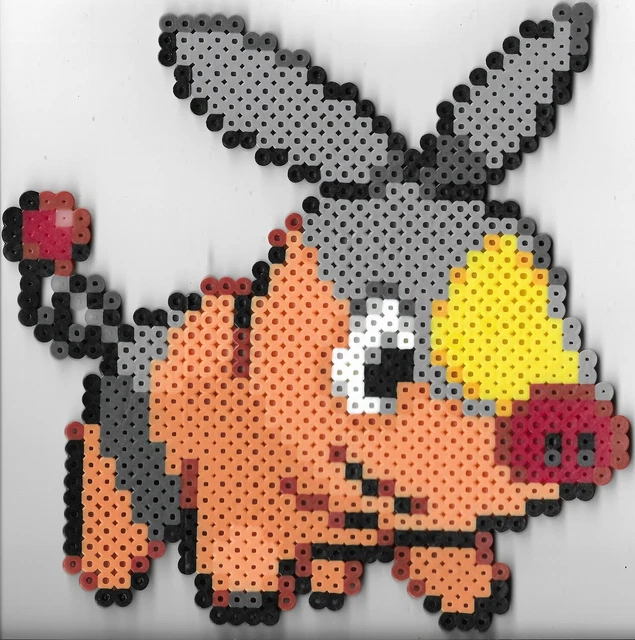 TEPIG POKÉMON PIXEL Art Perler Bead Art EUR 18,58 - PicClick FR