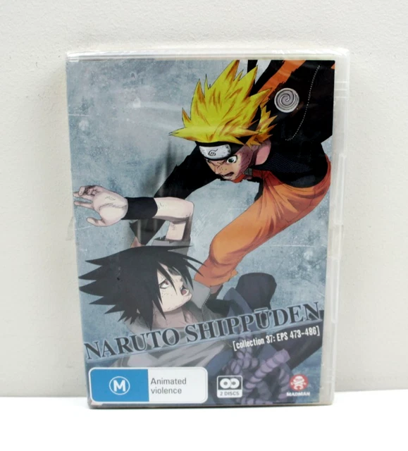 NARUTO SHIPPUDEN COLLECTION 37 Eps 473-486 DVD Brand New & Sealed ...