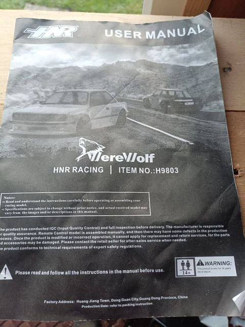 HNR WEREWOLF RC Car Remote Control Car £104.70 - PicClick UK