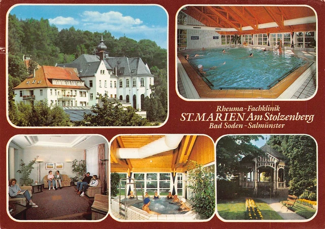 BAD SODEN-SALMÜNSTER – Klinik St. Marien Stolzenberg – AK 1992 gelaufen ...