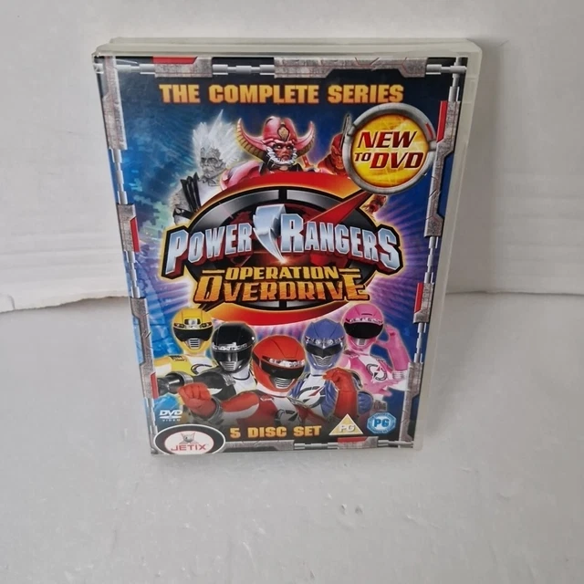 POWER RANGERS: OPERATION Overdrive (The Complete Series) DVD (Disc 5 Missing) £10.00 - PicClick UK