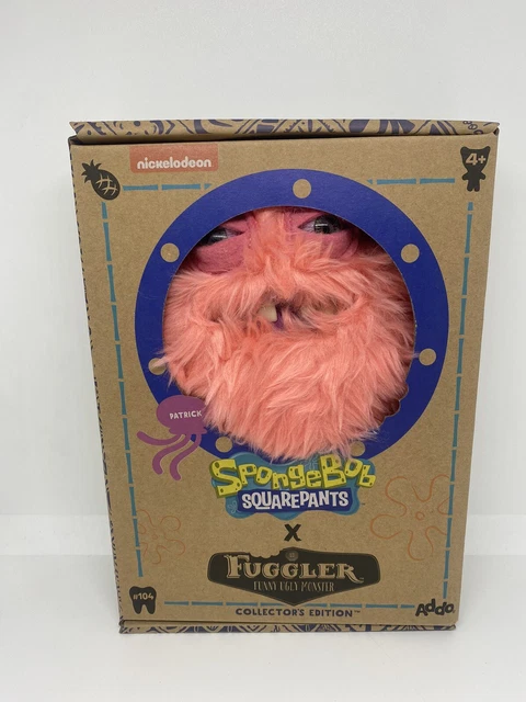 FUGGLER X SPONGEBOB Patrick Star Funny Ugly Monster Soft Toy New. £18. ...