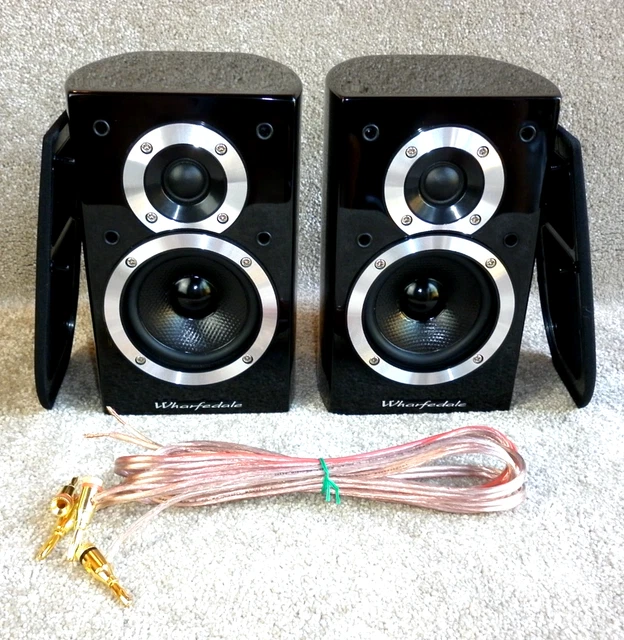QUALITY WHARFEDALE DX-1, 2-Way Speaker System in Gloss black - MINT ...