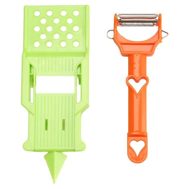 3X(PEELER, SLICER, MULTI Peeler Kit, Home Multi Fruit Peeler for ...