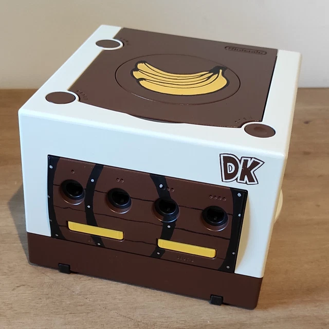 CONSOLE NINTENDO GAMECUBE custom donkey kong dk swiss mod pico boot ...