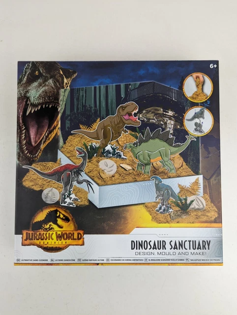 JURASSIC WORLD DOMINION Dinosaur Sanctuary Kit Design Mould Make ...