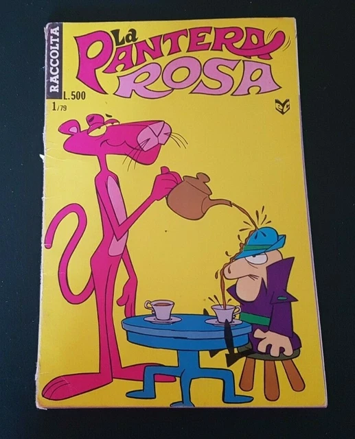 LA PANTERA ROSA ** Raccolta nr. 1 / 1979 cover Gialla ** nr. 22, 23, 24 ...