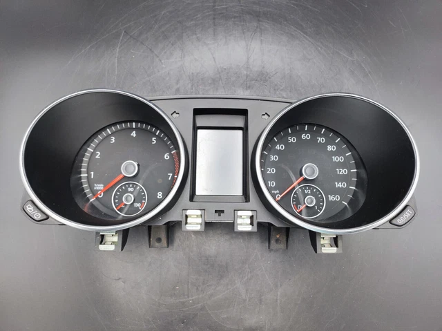 ORIGINAL VW GOLF 6 convertible TSI instrument cluster speedometer ...