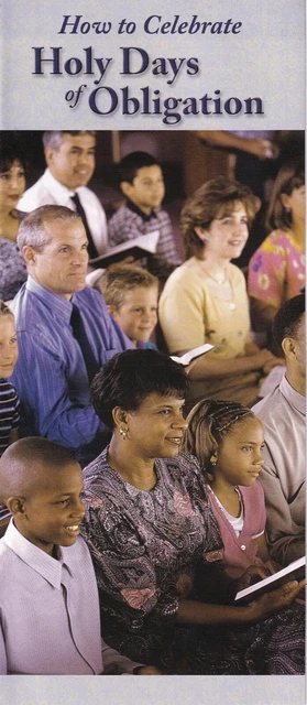 HOW TO CELEBRATE Holy Days of Obligation Pamphlet £1.87 - PicClick UK