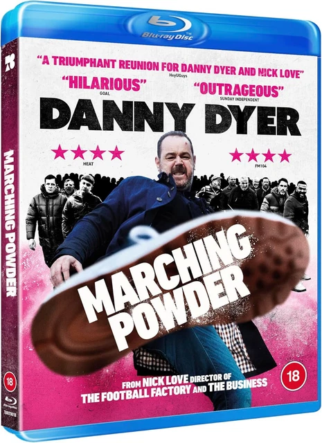 MARCHING POWDER (2025): Danny Dyer, Action Comedy - NEW Eu RgB BLU-RAY ...