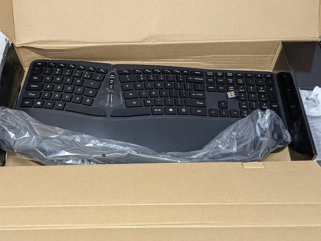 PERIXX PERIDUO-605, WIRELESS Ergonomic Split Keyboard and Vertical ...