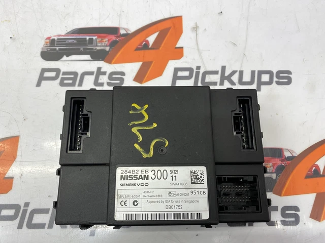 NISSAN NAVARA D40 Body control unit (BSM BCM) Part number 284B2-EB300 ...