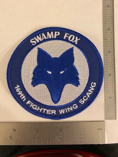 ORIGINAL/AUTHENTIC US AIR Force 169th Fighter Wing "SWAMP FOX" SCANG ...