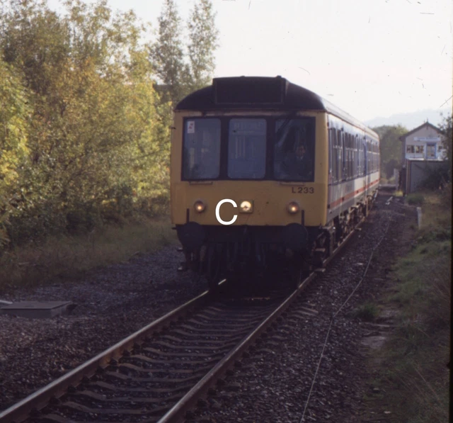 ORIGINAL 35MM BRITISH Railway B.r Slide - Dmu L233 At Fenny Stratfor 17 ...