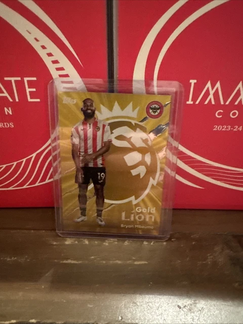 TOPPS PREMIER LEAGUE 25/26 Brentford Bryan Mbeumo Gold Lion £1.13 ...