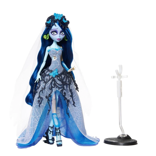 MONSTER HIGH TIM Burton's Corpse Bride Emily Skullector Doll SHIPS NOW ...