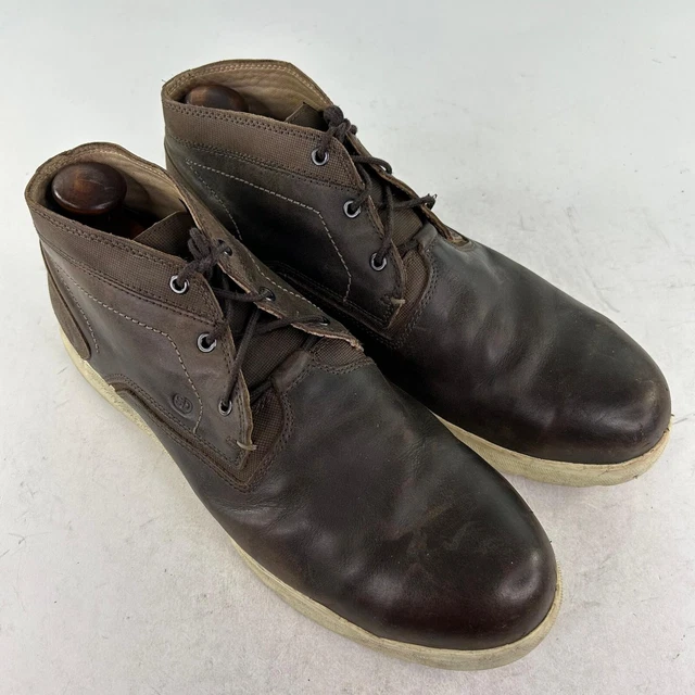RED WING CROSS LITE CHUKKA BOOT US 12 D SAFETY ALUMINUM TOE BROWN Boots ...