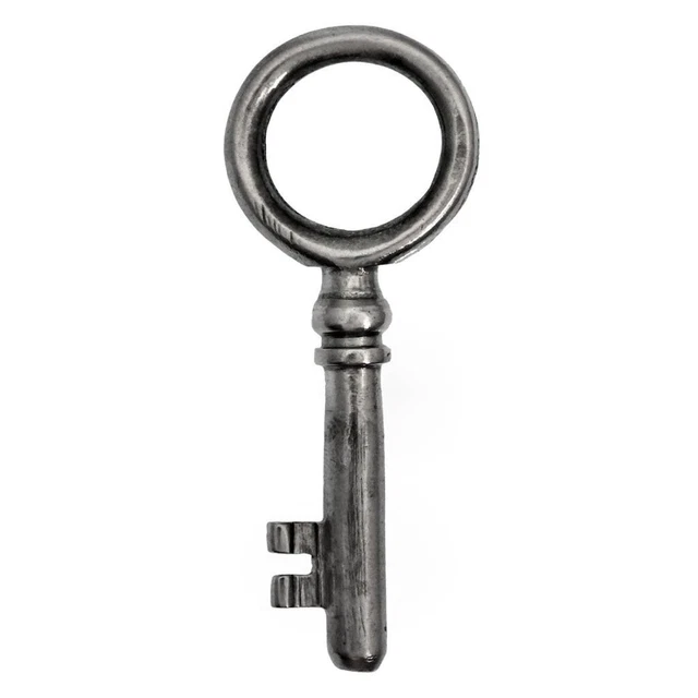CIRCULAR BOW IRON Key with Solid Shaft 3" - Antique Key Vintage Key ...