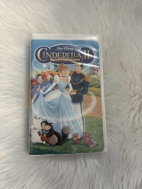 Walt Disney S Cinderella Ii 2 Dreams Come True Vhs 2002 Rare Hard