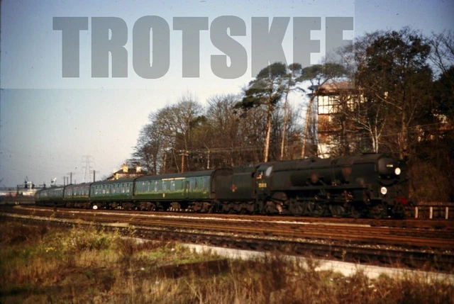 35MM SLIDE BR British Railways Steam Loco 35008 Class MN 1965 Original ...