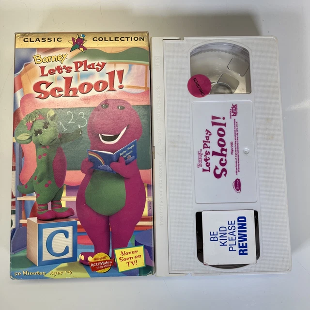 BARNEY LET’S PLAY School Classic Collection Never Seen On TV Ages 1-8 ...