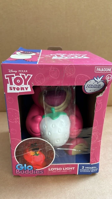 PALADONE LOTSO HUGGIN Bear GloBuddies Colour Changing Strawberry Light ...