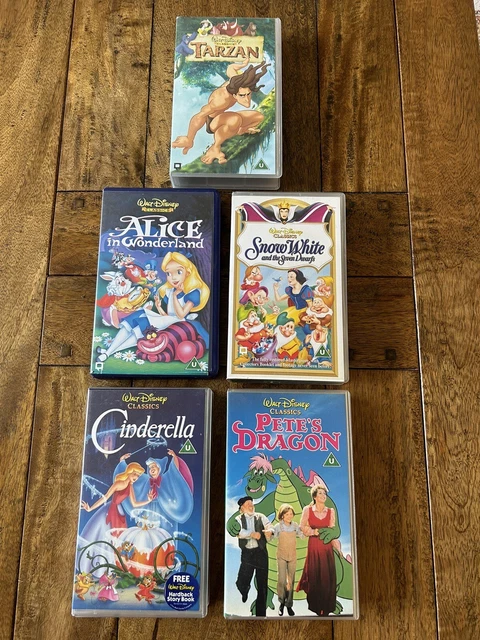 WALT DISNEY VHS Films Vintage Lot X 5 Excellent Condition £7.99 ...