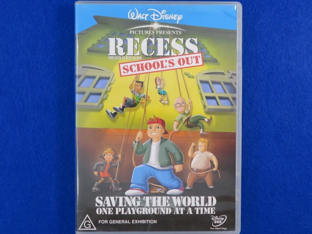 WALT DISNEY RECESS School's Out - DVD - Region 4 - Fast Postage !! £7. ...