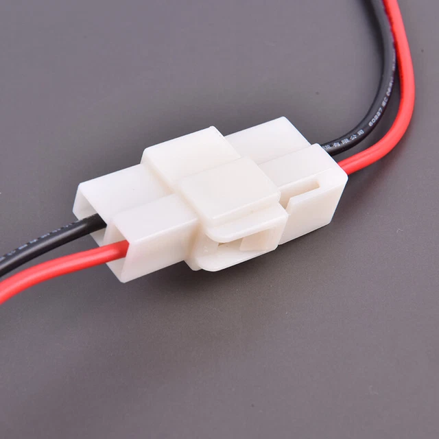 T-TYPE 2 PIN DC Power Male Female Connector Plug for Vehicular Walkie ...