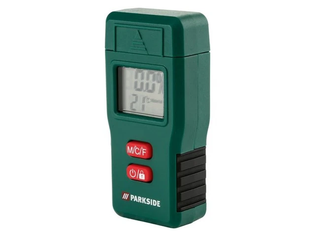 PARKSIDE MOISTURE METER Wood walls buildings materials LCD Display NEW ...