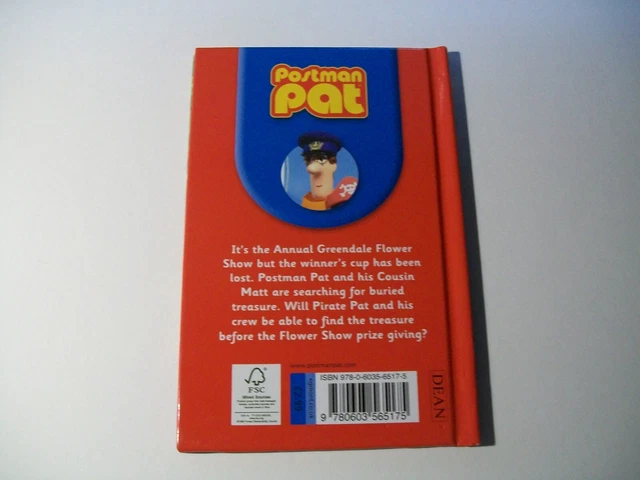 POSTMAN PAT BOOK " Pat's Pirate Treasure " Young readers Children's ...