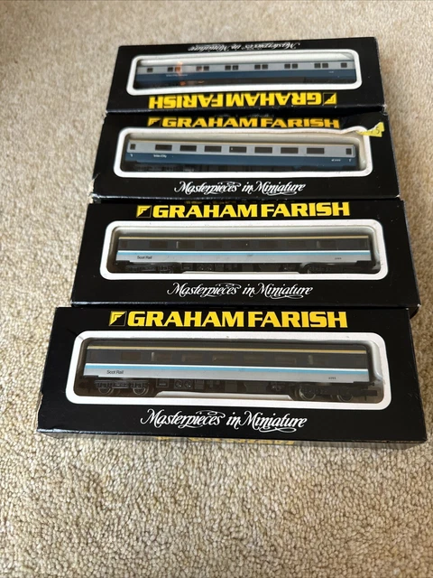 GRAHAM FARISH N gauge mk2 coaches X4 £0.99 - PicClick UK