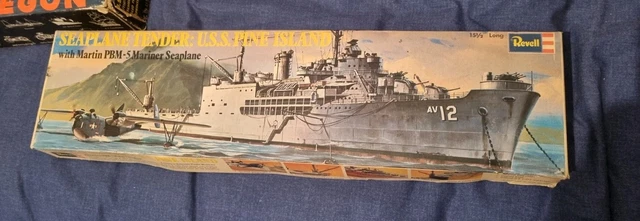 REVELL 1973 1:426 H-362 USS Pine Island Seaplane Tender £15.80 ...
