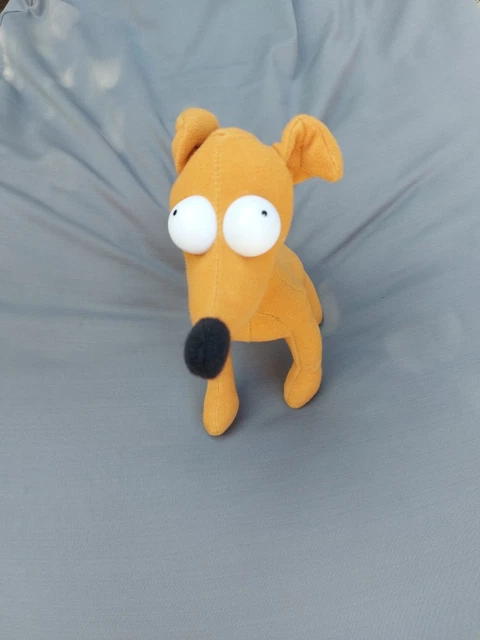 THE SIMPSONS SANTA'S Little Helper Dog Soft Toy Plush 7.5inch Tall £8. ...
